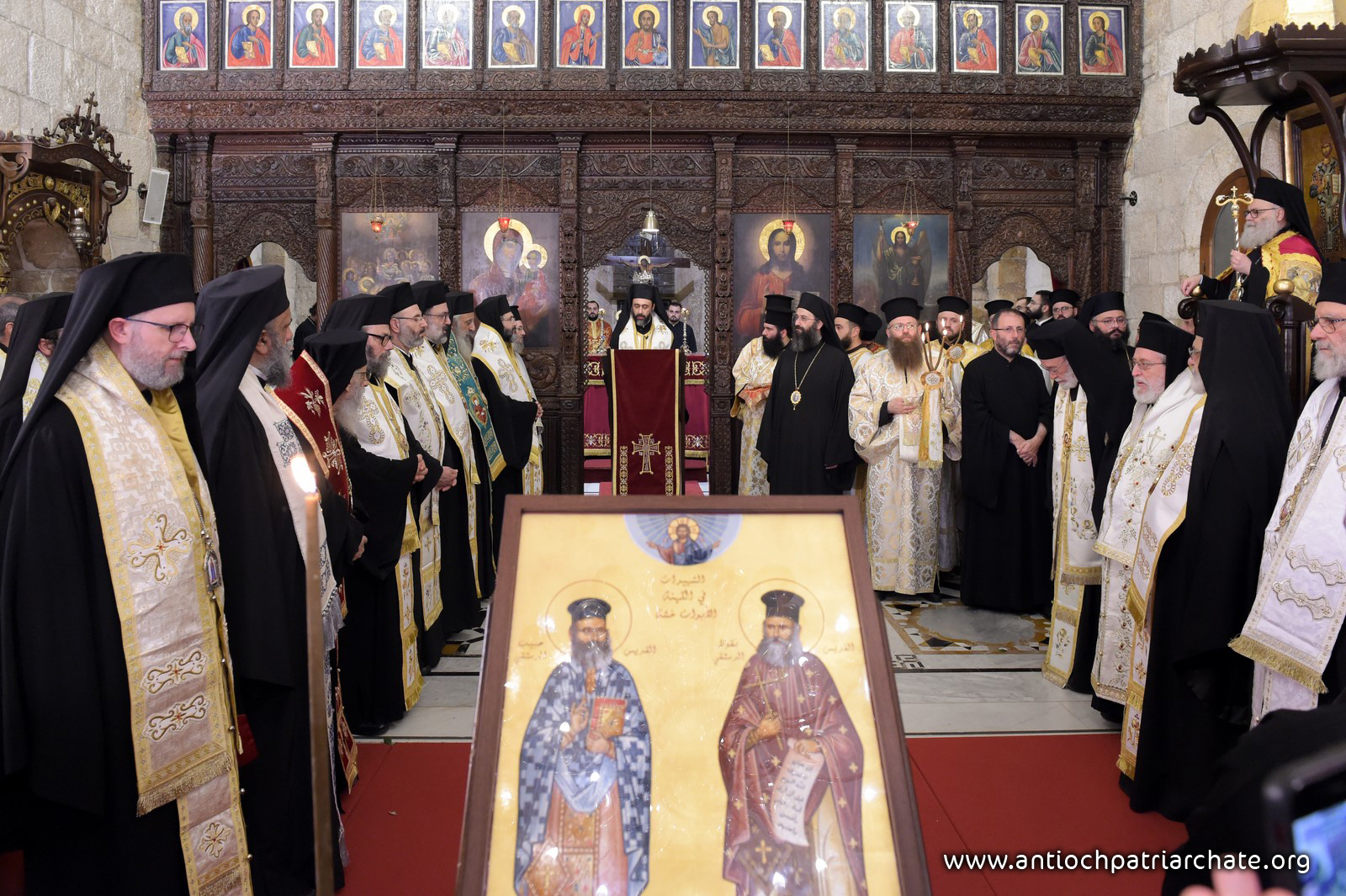 Glorifcation of Holy Hieromartyrs Nicolas and Habib Khasha 2023 - Greek ...