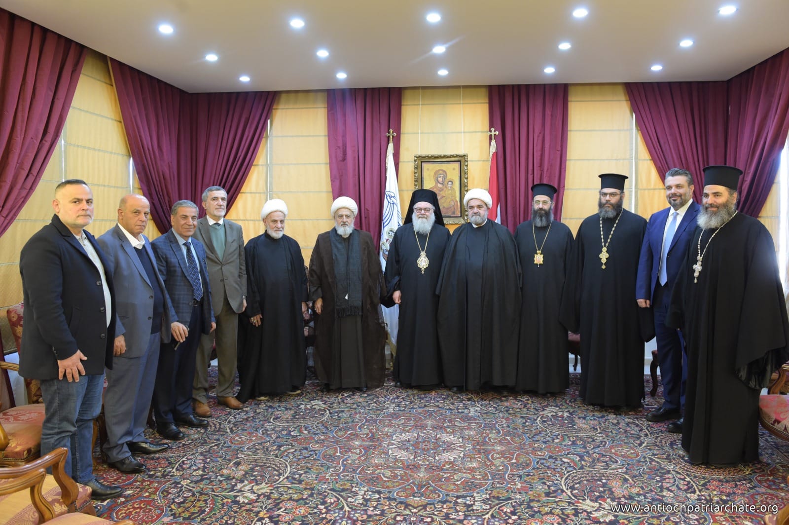 His Beatitude Receives His Eminence Sheikh Ali Al- Khatib - Greek ...