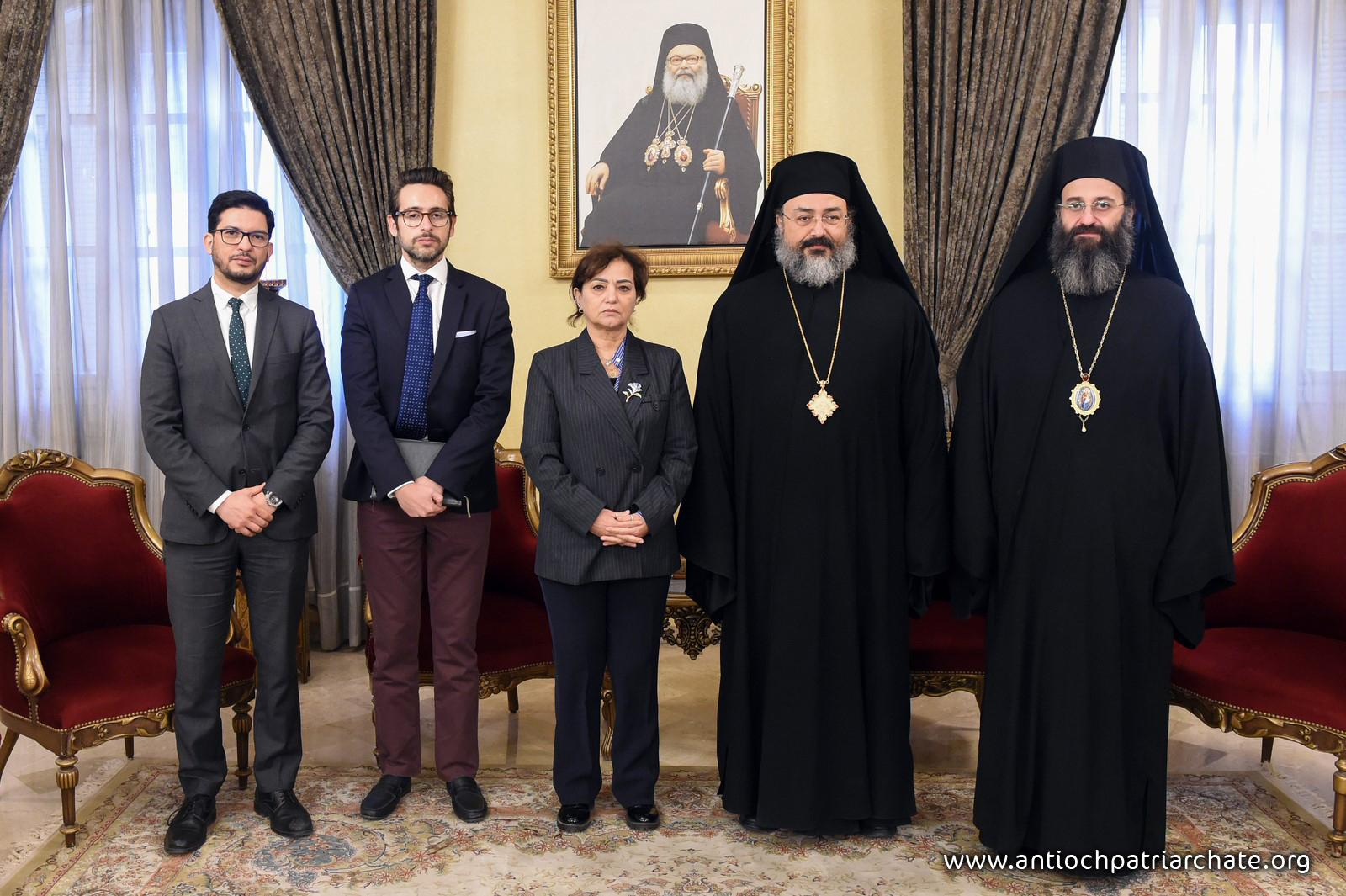 Deputy Special Envoy of the United Nations for Syria is received at the ...