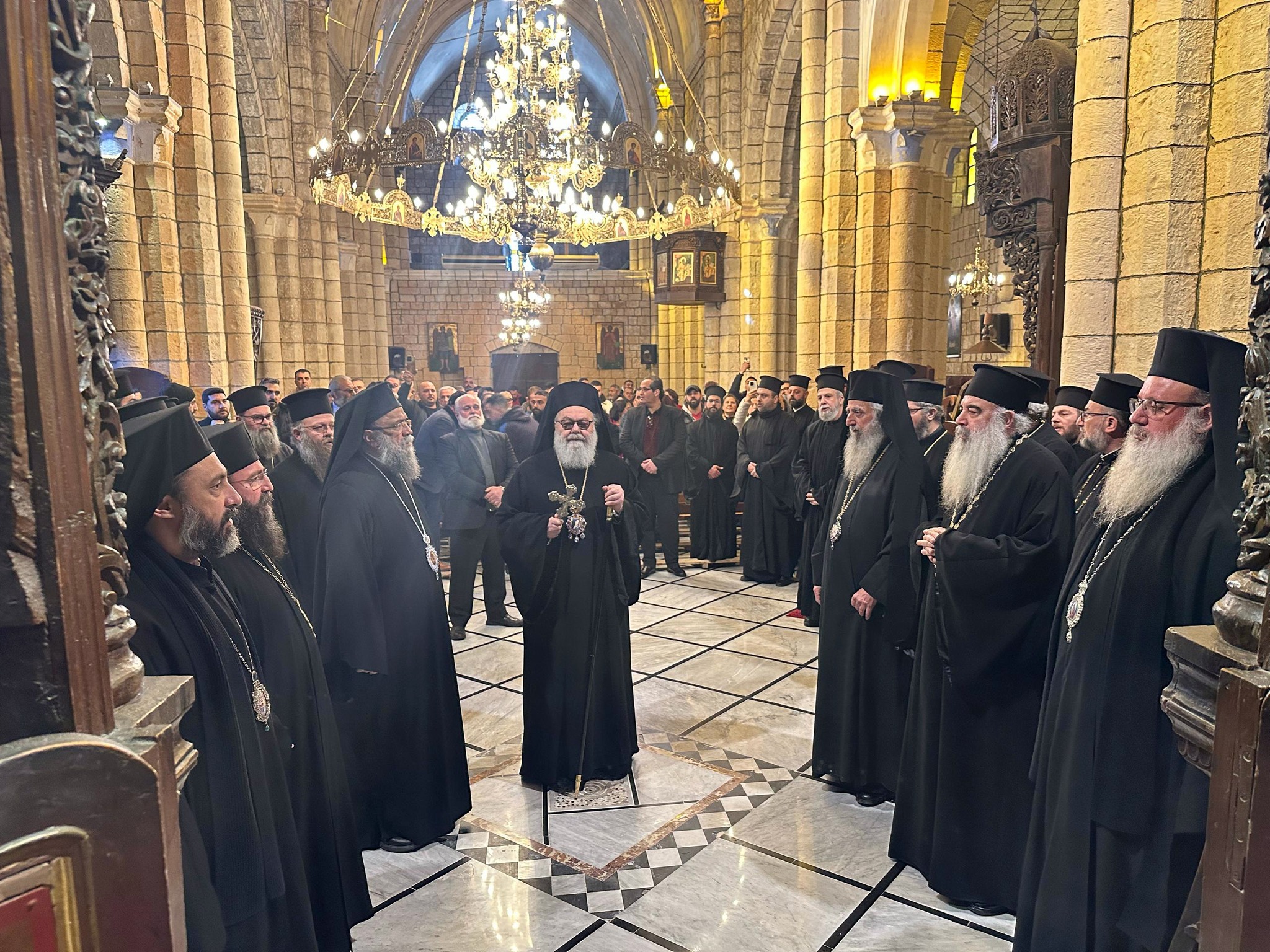 Patriarch John X in Wadi al-Nasara - Greek Orthodox Patriarchate of ...