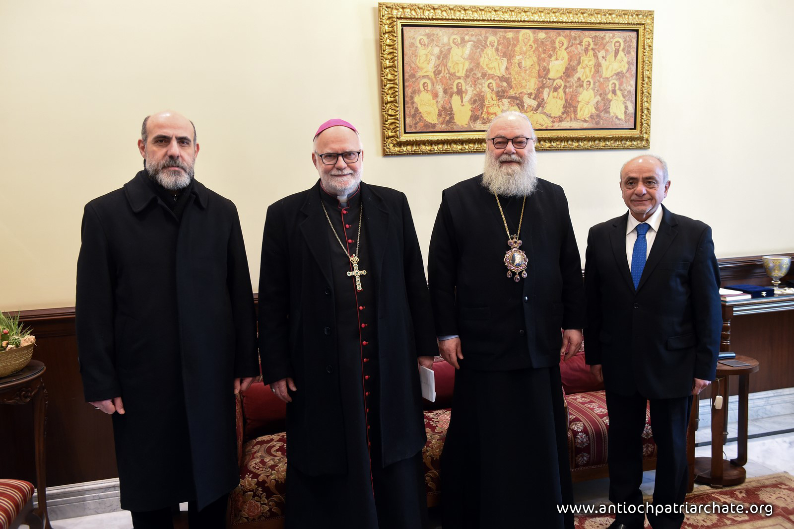 Receiving His Eminence Archbishop John Battah - Greek Orthodox ...