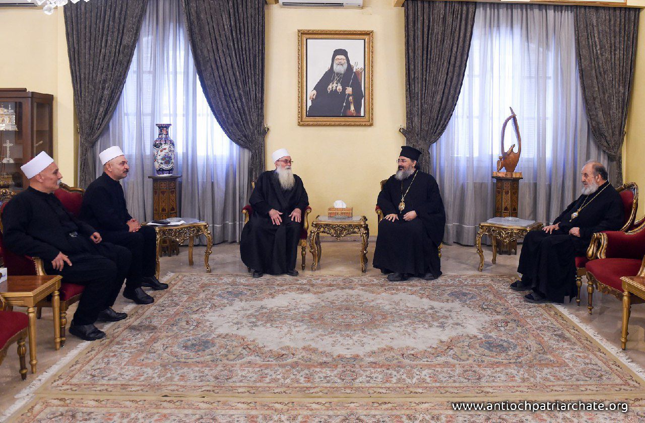 Visit of Sheikh Ayman Al-Nimr to the Patriarchal Residency - Greek ...