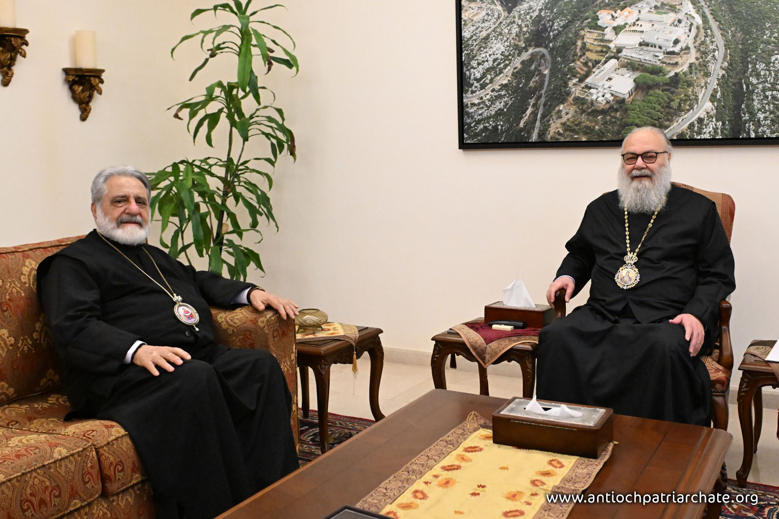 Patriarch John X Receives Metropolitan Damaskinos Mansour of Brazil ...